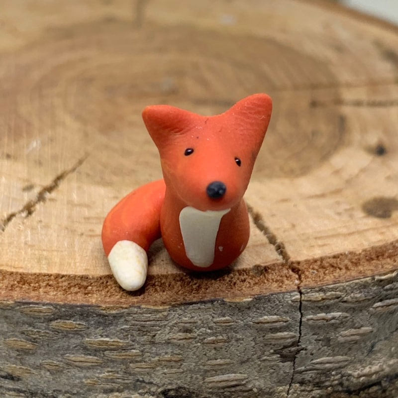 Clay Fox - Etsy