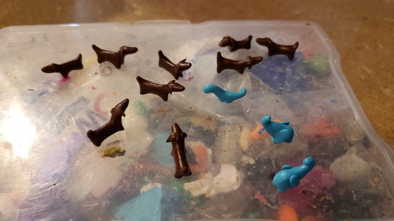 Micro Miniature Wiener Dog Polymer Clay Dachshund Miniature | Etsy
