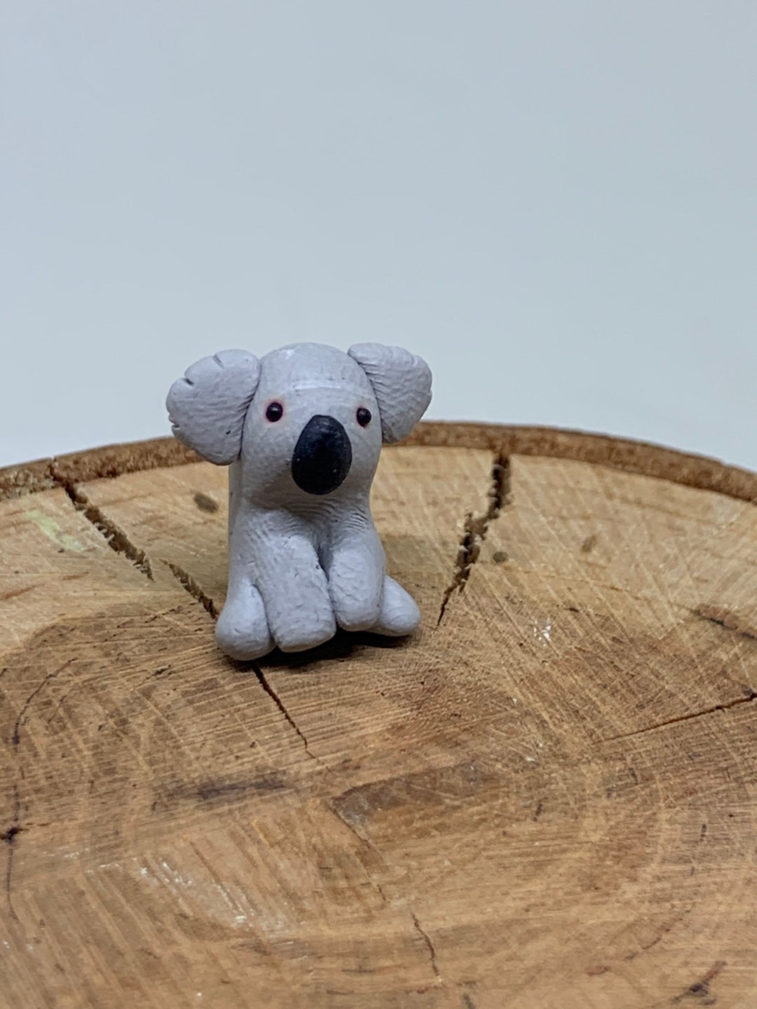Koala Figurine, Miniature Koala Bear, Mini Koala, Polymer Clay Koala - Etsy
