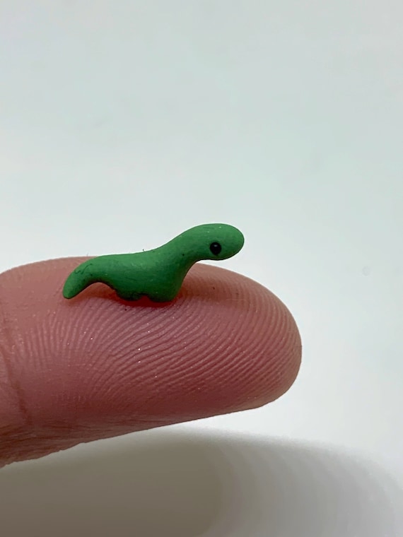 Tiniest Green Dinosaur Micro Mini Dinosaur Micro Dinosaur | Etsy