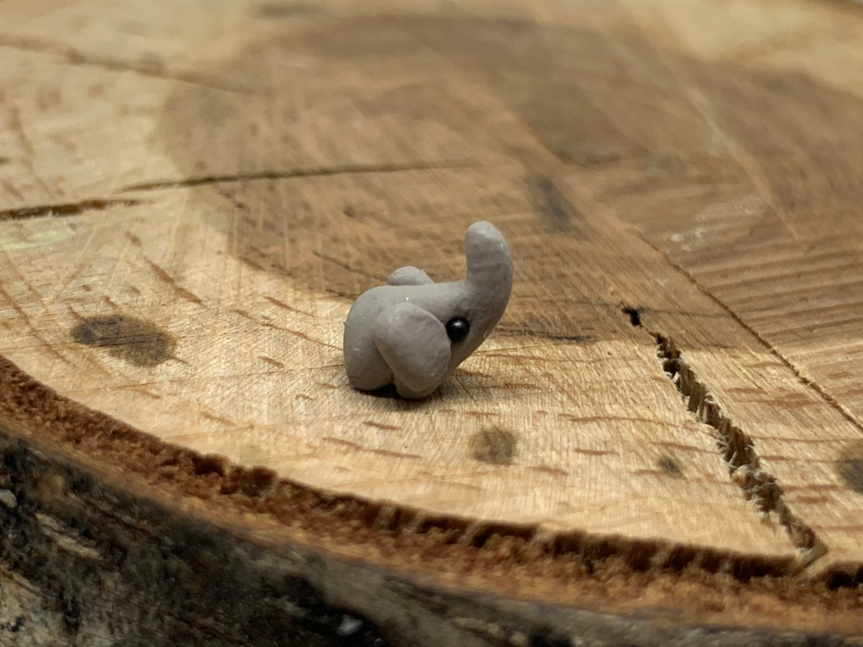Impossibly Small Elephant, Micro Mini Elephant, Miniature Elephant ...