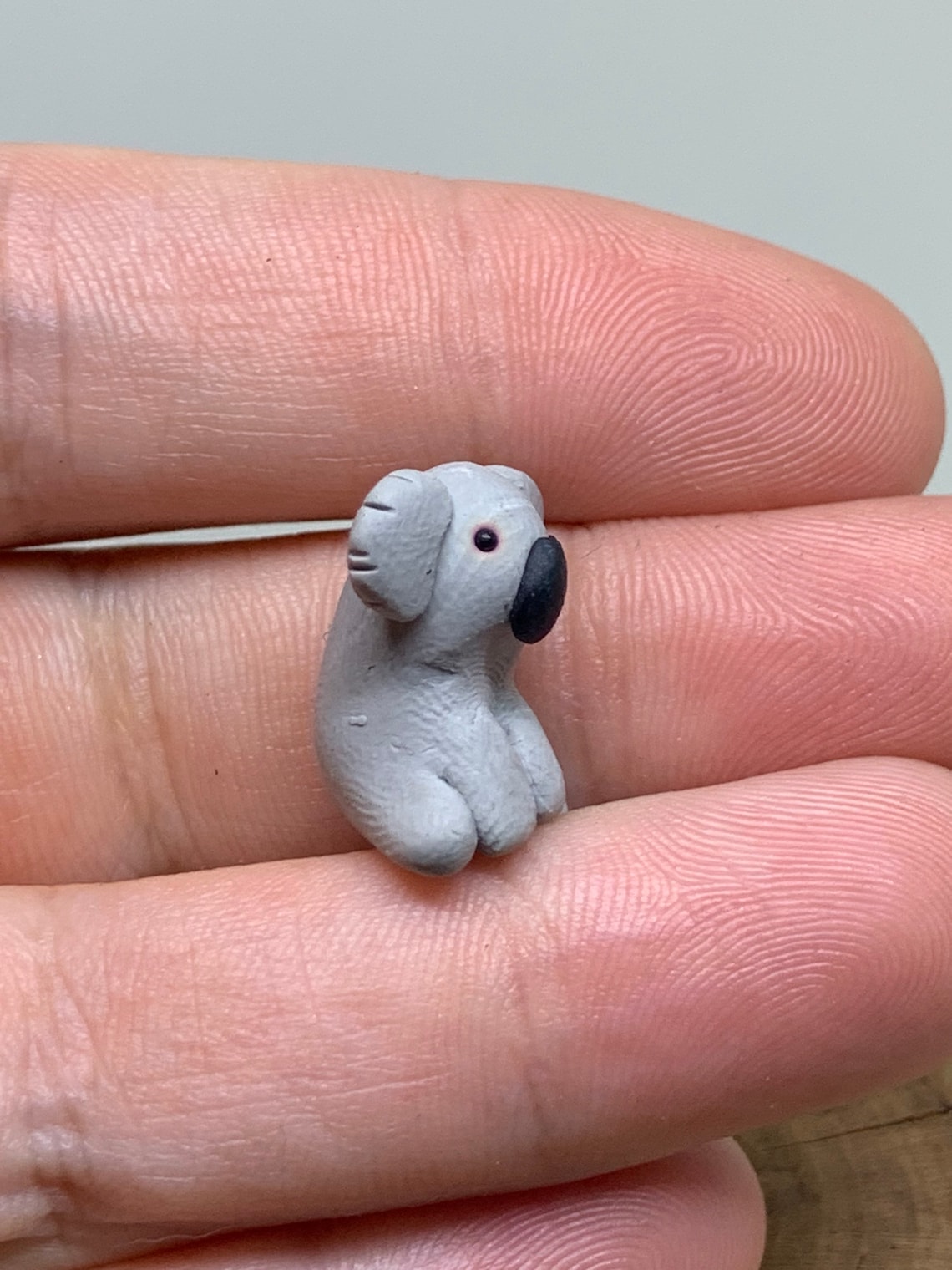Koala Figurine Miniature Koala Bear Mini Koala Polymer Clay - Etsy
