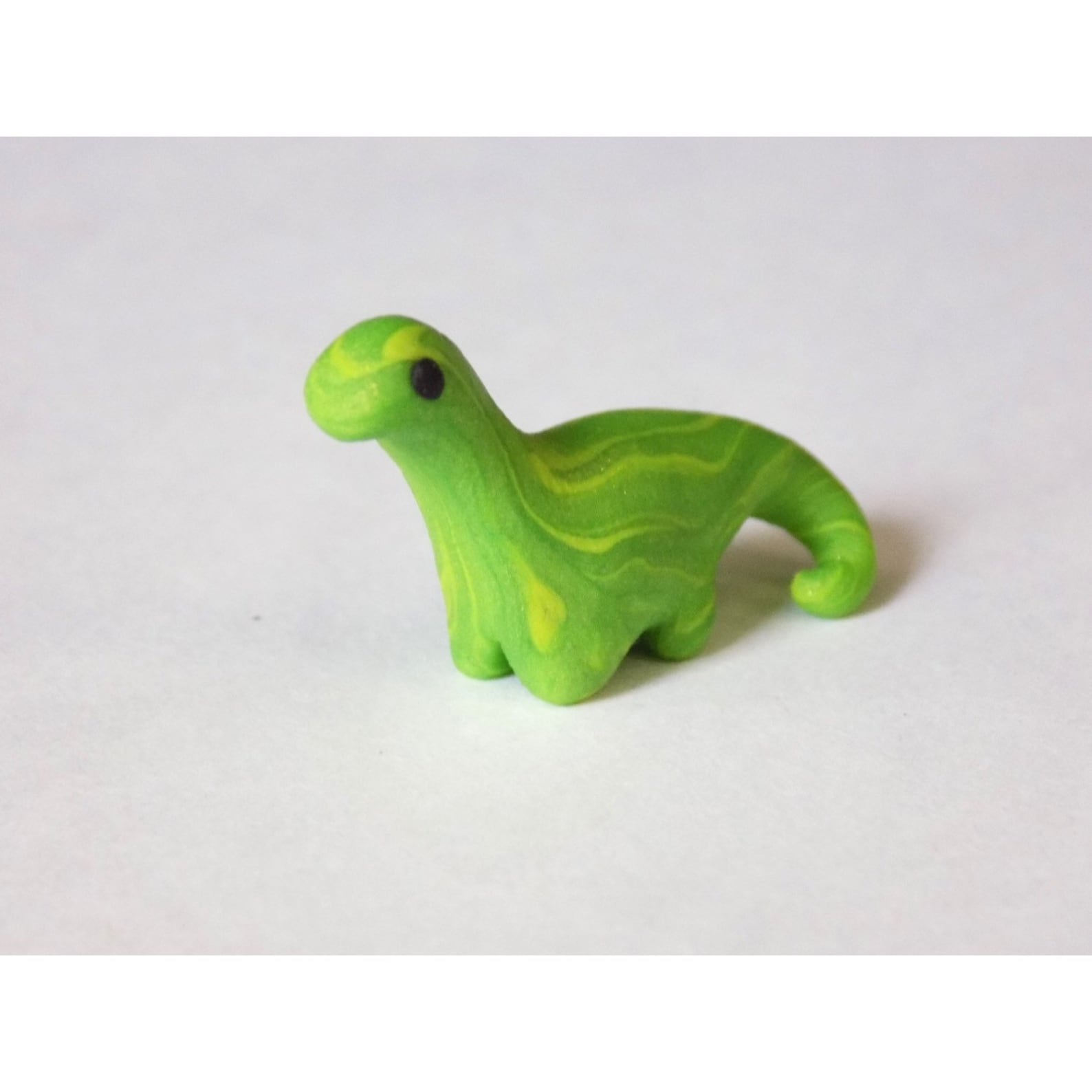 Micro Dinosaur Totem Kawaii Dinosaur Polymer Clay Dinosaur - Etsy
