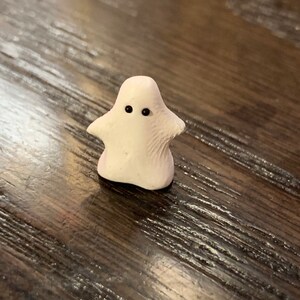 One Micro Mini Ghost, Mini Ghost, Polymer Clay Ghost - Etsy