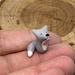 Miniature Wolf, Grey Wolf Figurine, Tiny Wolf, Fairy Garden Wolf - Etsy