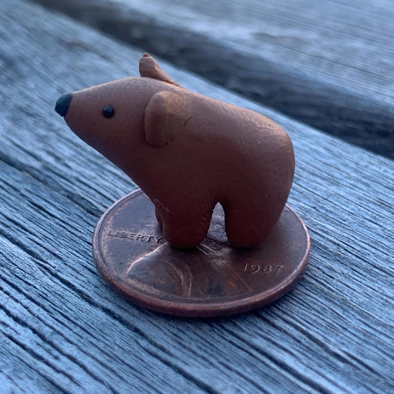 Micro Bear - Etsy