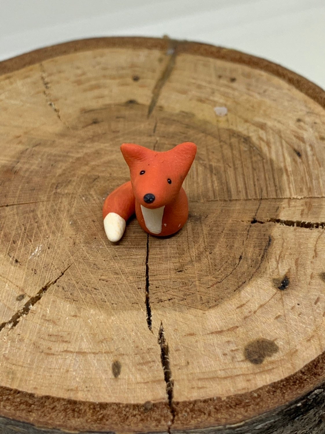 Miniature Fox Figurine Tiny Fox Mini Red Fox Red Fox | Etsy