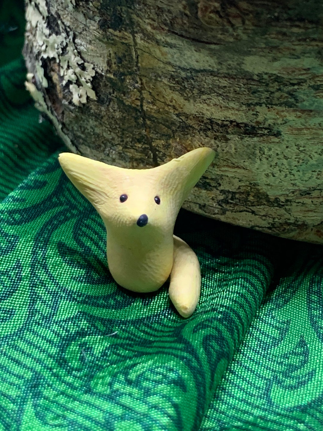 Miniature Fennec Fox Figurine, Tiny Fennec Fox, Mini Fennec Fox, Fennec ...