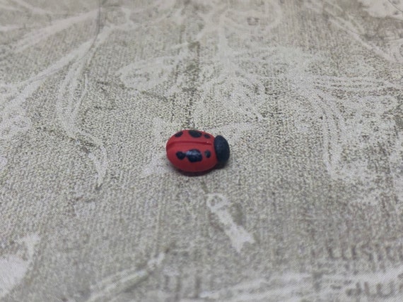 Micro Mini Ladybug Fairy Garden Ladybug Tiny Ladybug | Etsy