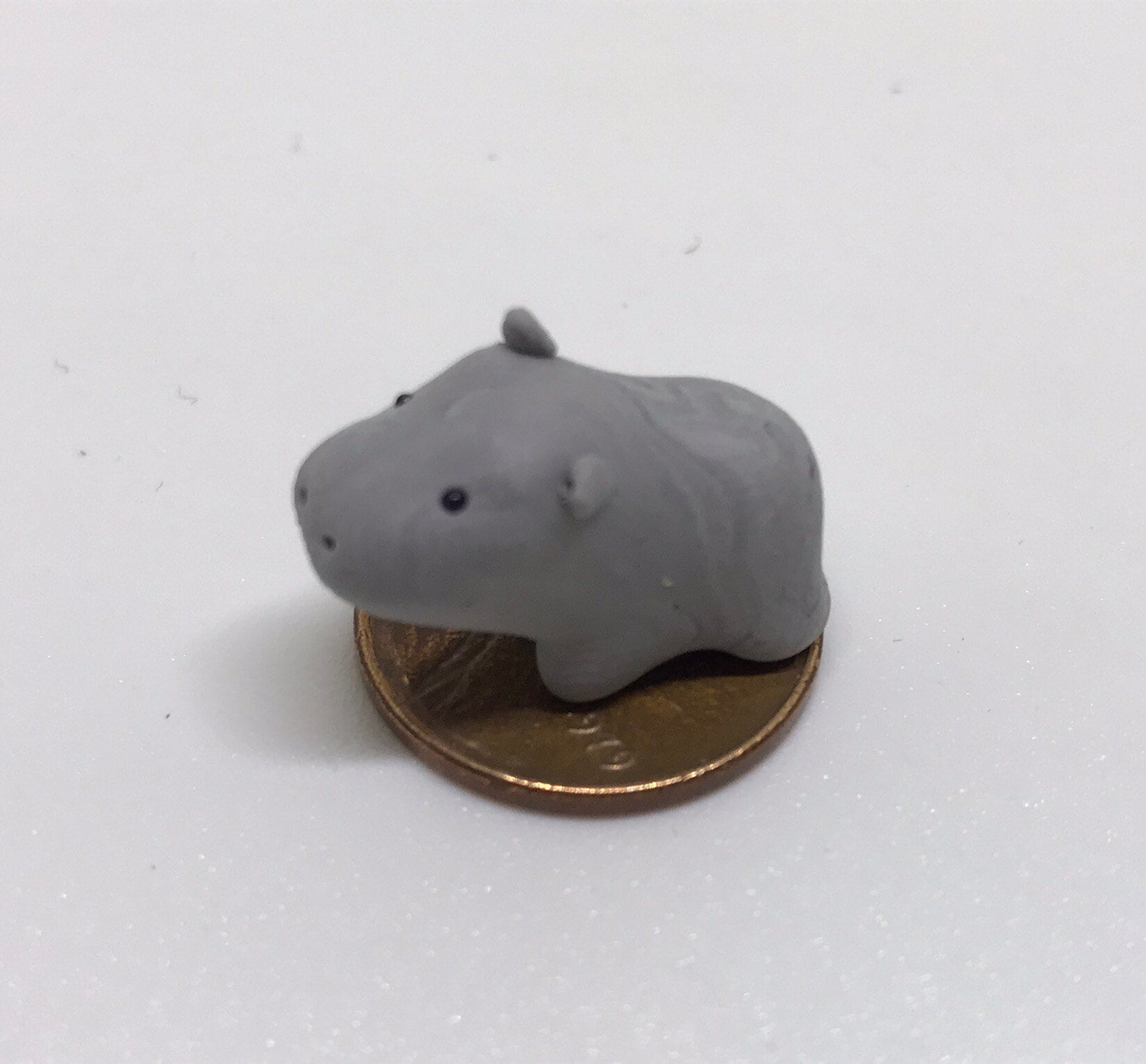 Mini House Hippo Miniature Hippo Hippopotamus Figure | Etsy