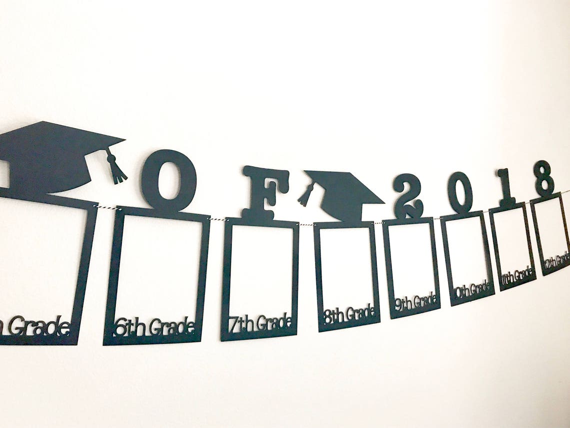 Graduation Photo Banner Graduation Banner Graduation Picture - Etsy
