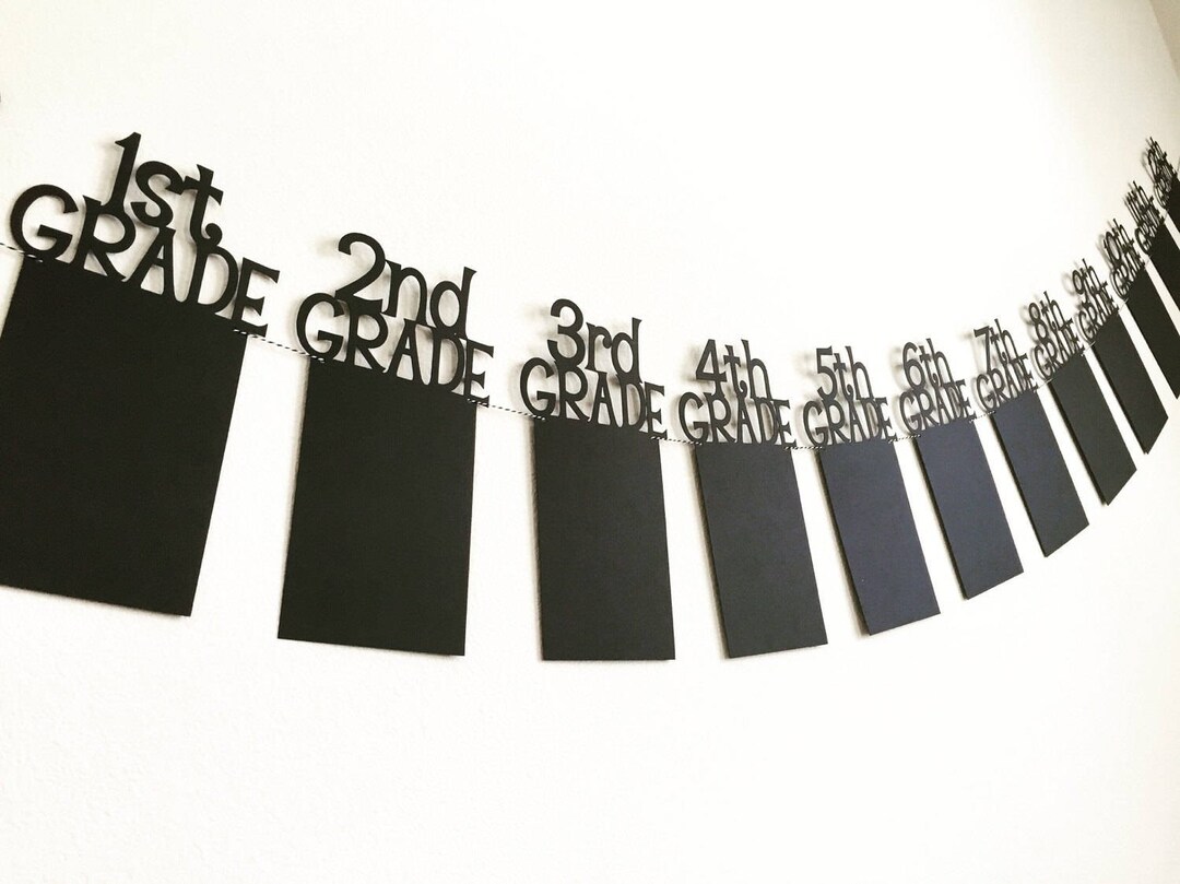 High School Graduation Party Decoration, Graduation Photo Banner ...