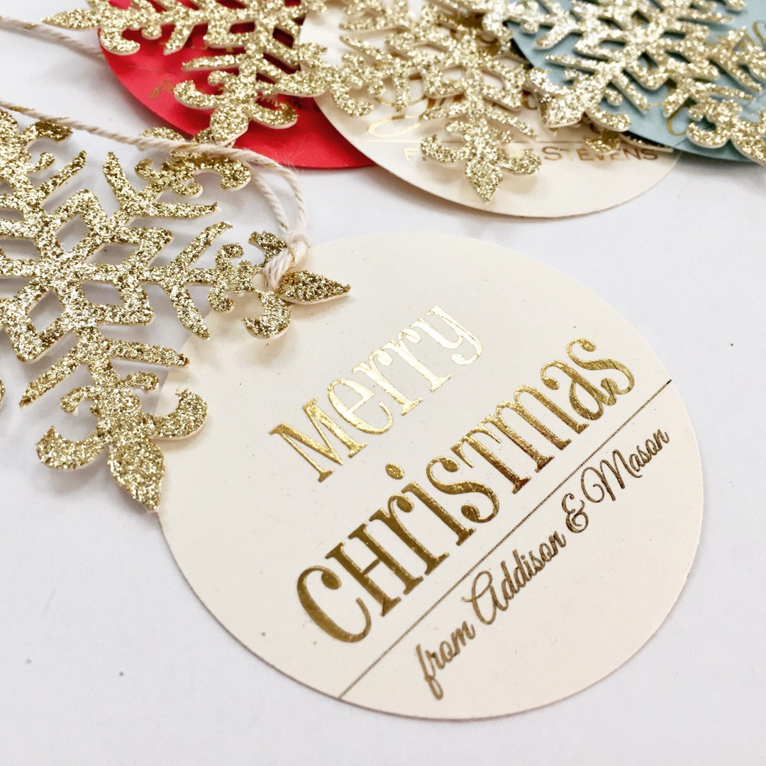 Personalized Christmas Gift Tags Christmas Gift Tags - Etsy Canada