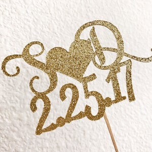 Monogram Cupcake Toppers, Monogram Cake Topper, Save the Date ...