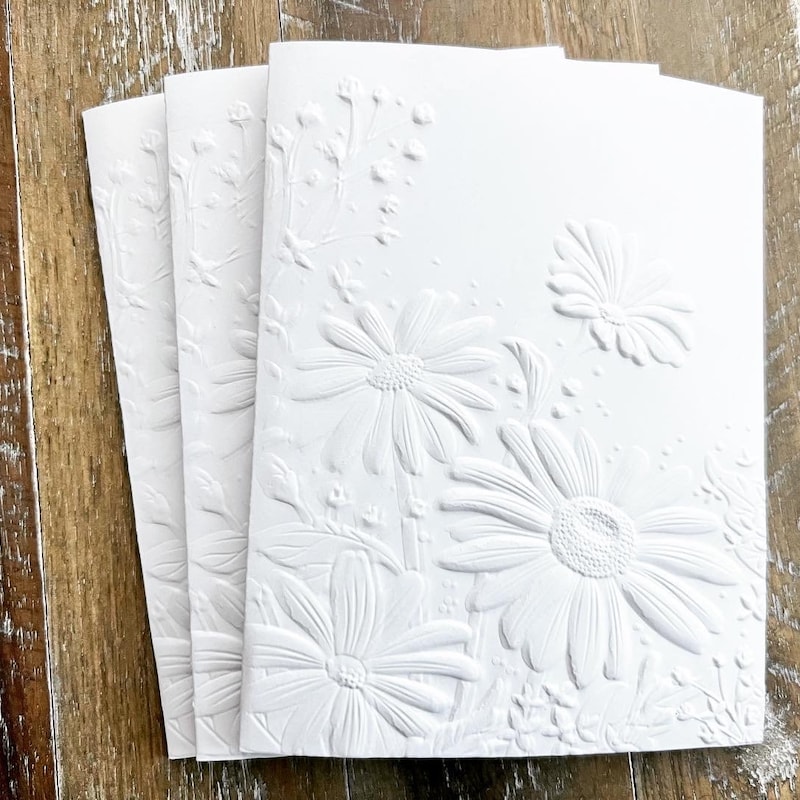 Daisy Note Cards - Etsy