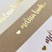 Personalized Notecards, Personalized Stationary, Gold Note Cards ...