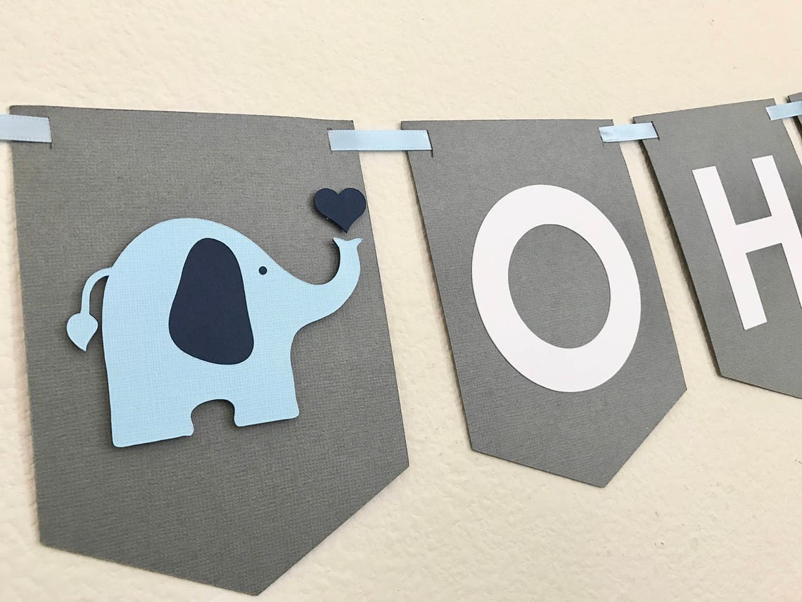 Baby Shower Banner Boy Baby Shower decorations It's A | Etsy