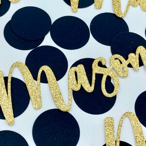 Name Confetti, Graduation Party Decorations, Graduation Confetti ...