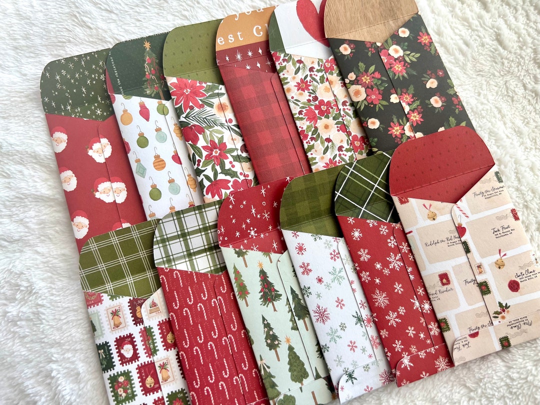 Christmas Gift Card Holders, Christmas Gift Card Envelope, Gift Card ...