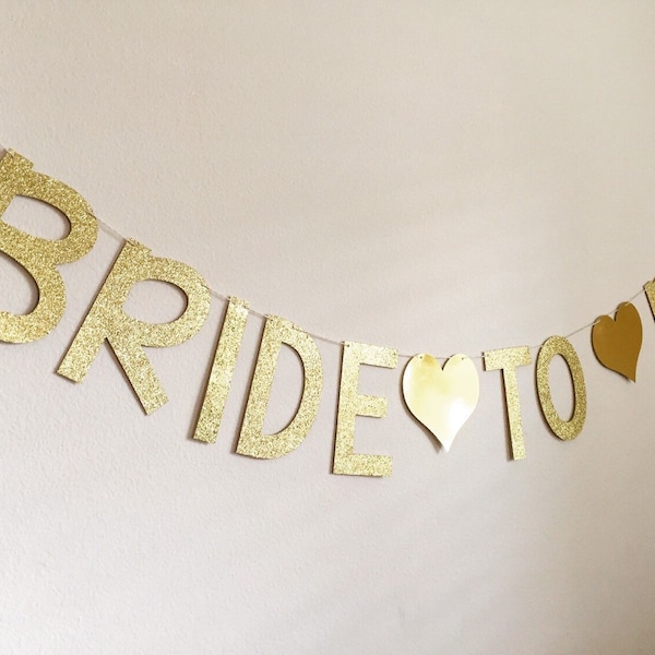 Bridal Banner - Etsy