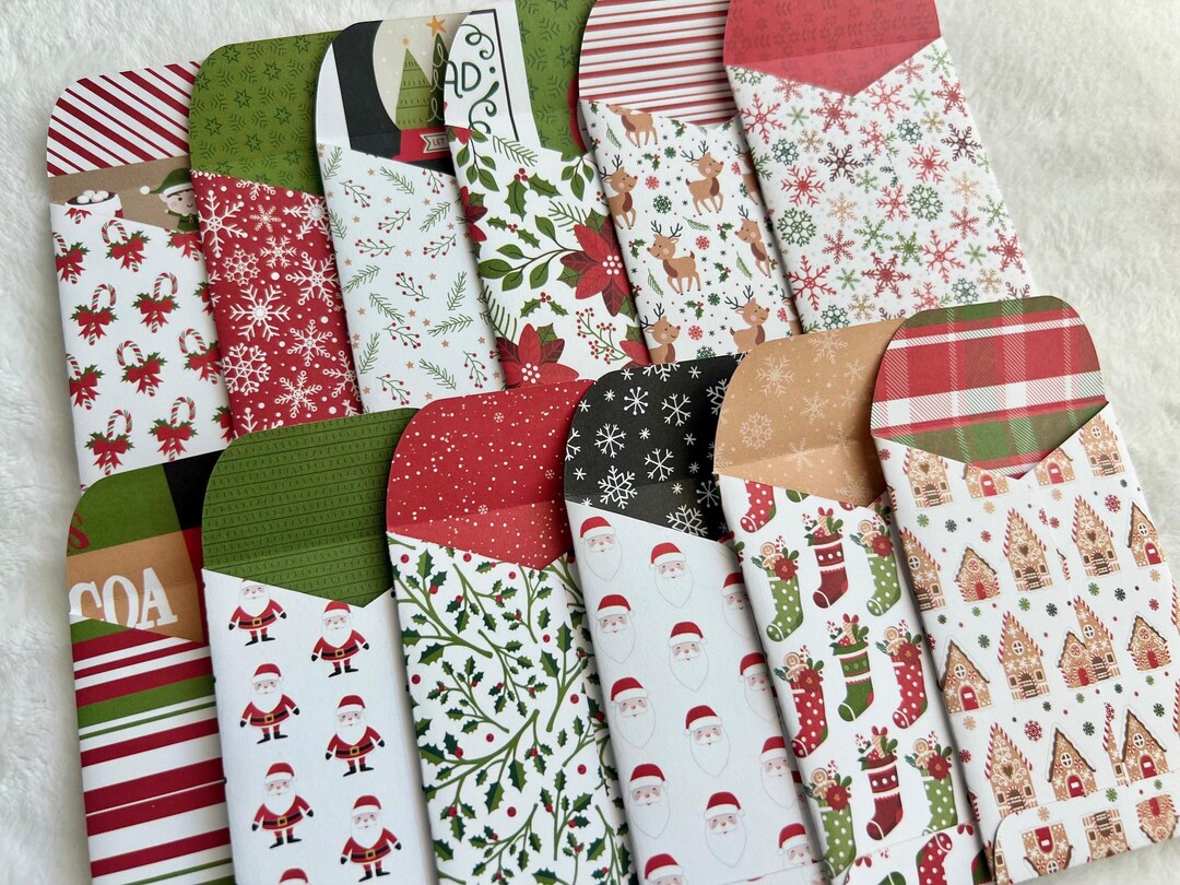 Christmas Gift Card Holders, Christmas Gift Card Envelope, Gift Card ...