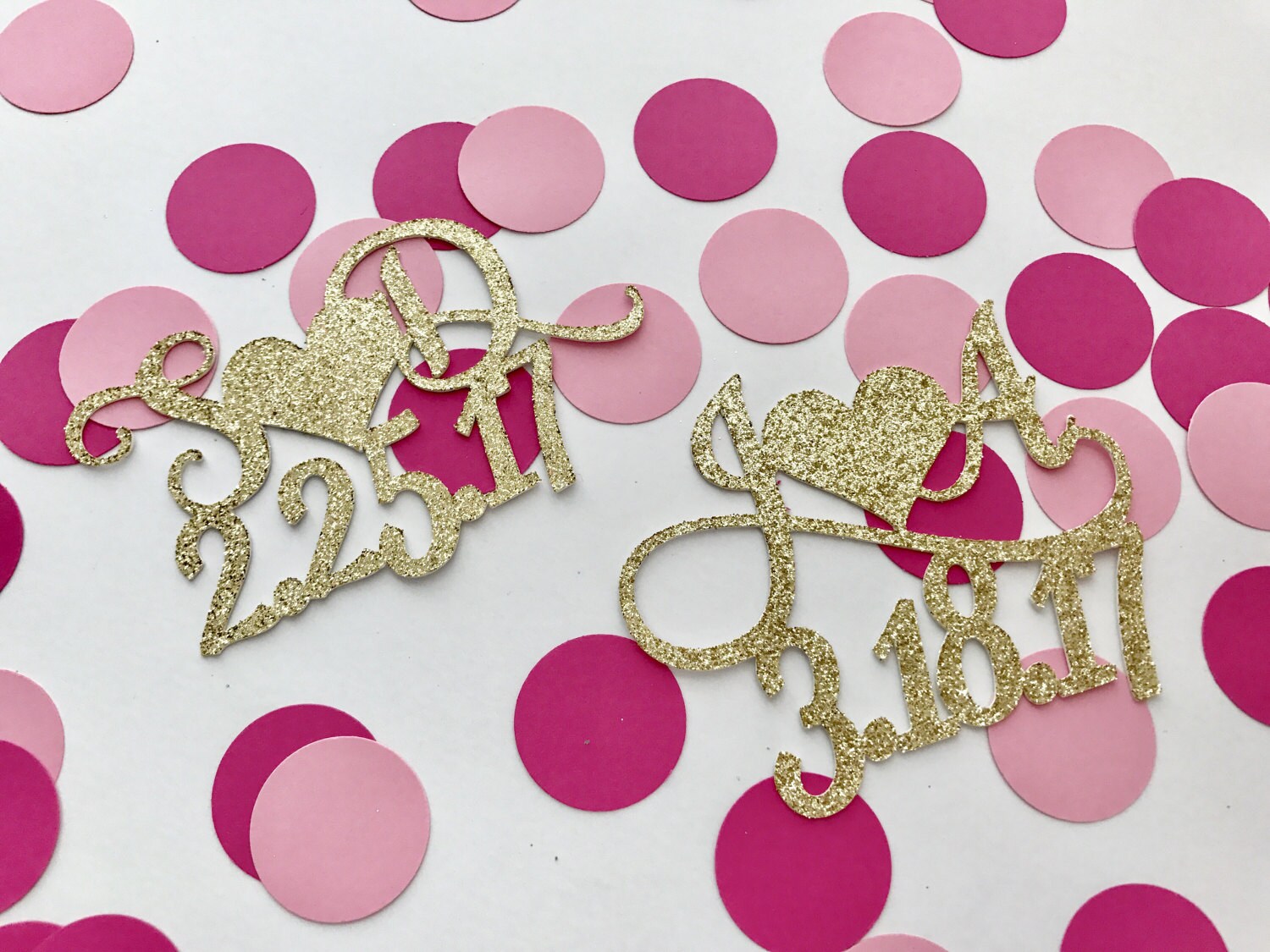 Monogram Confetti Custom Confetti Wedding Confetti | Etsy