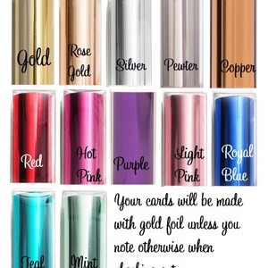 Custom Note Cards Personalized Stationary Gold Note Cards - Etsy