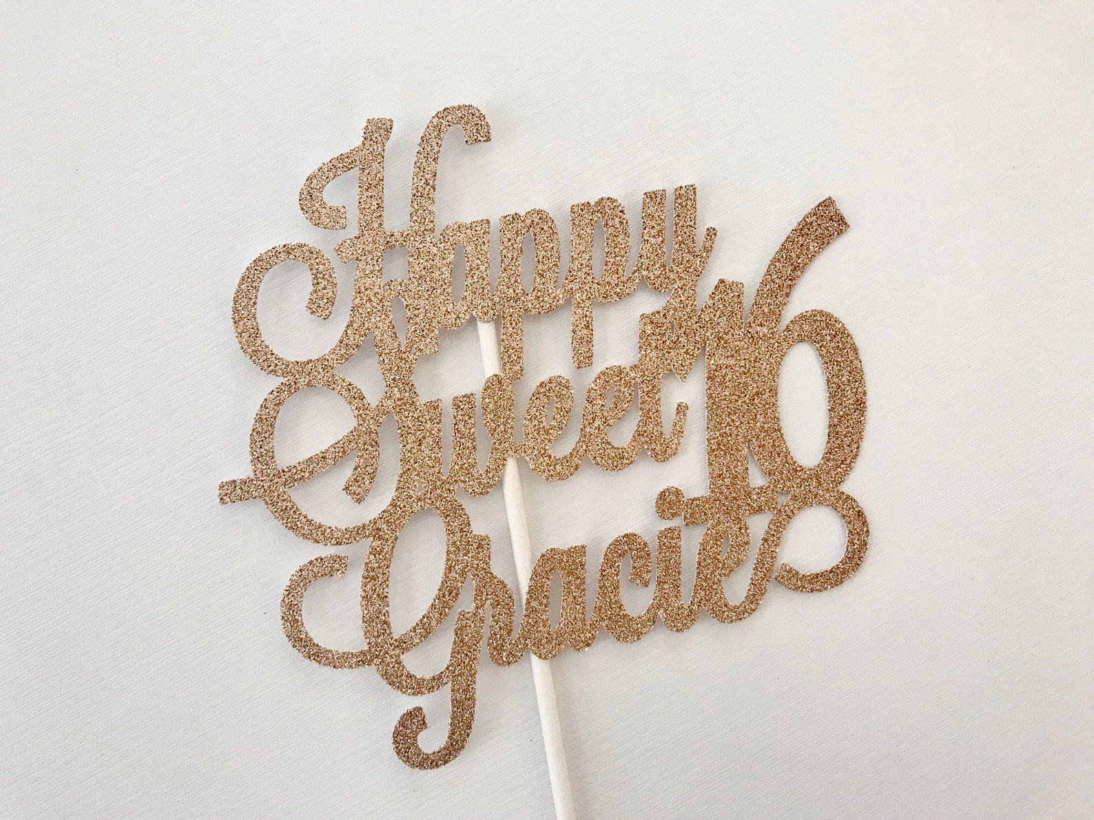 Sweet 16 Cake Topper 16th Birthday Cake Topper Personalized - Etsy