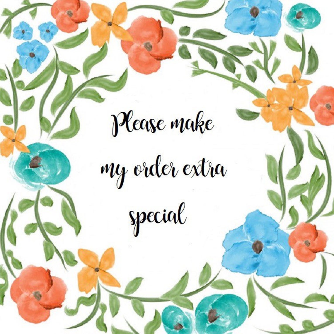 Please Make My Order Extra Special - Etsy