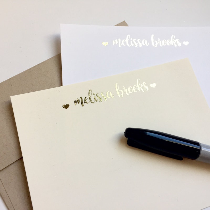 Custom Note Cards - Etsy