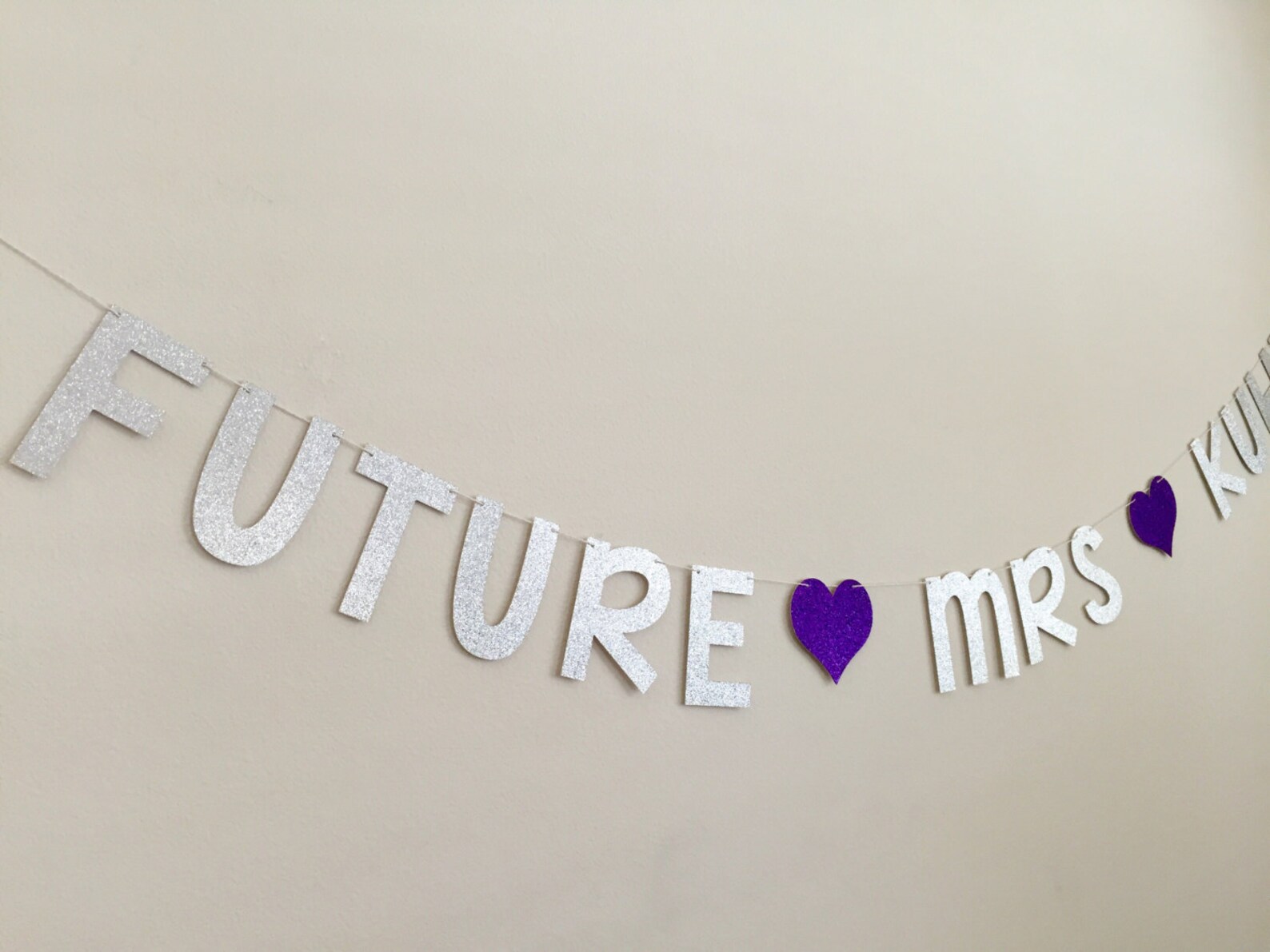 Bridal Shower Banner Future Mrs Banner Bridal Shower Ideas - Etsy