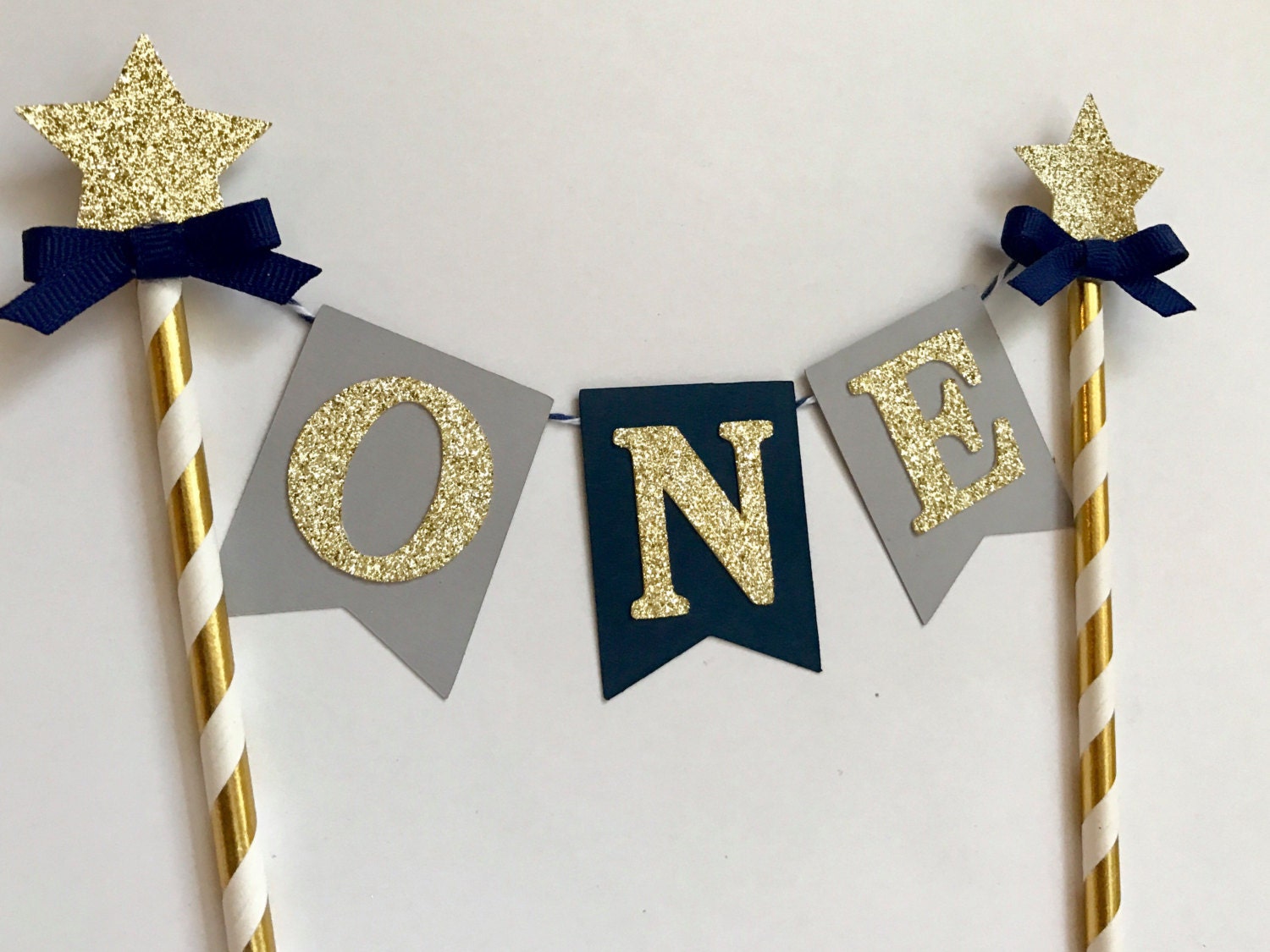 One Cake Topper Boy Star Cake Topper One Smash Cake Topper | Etsy