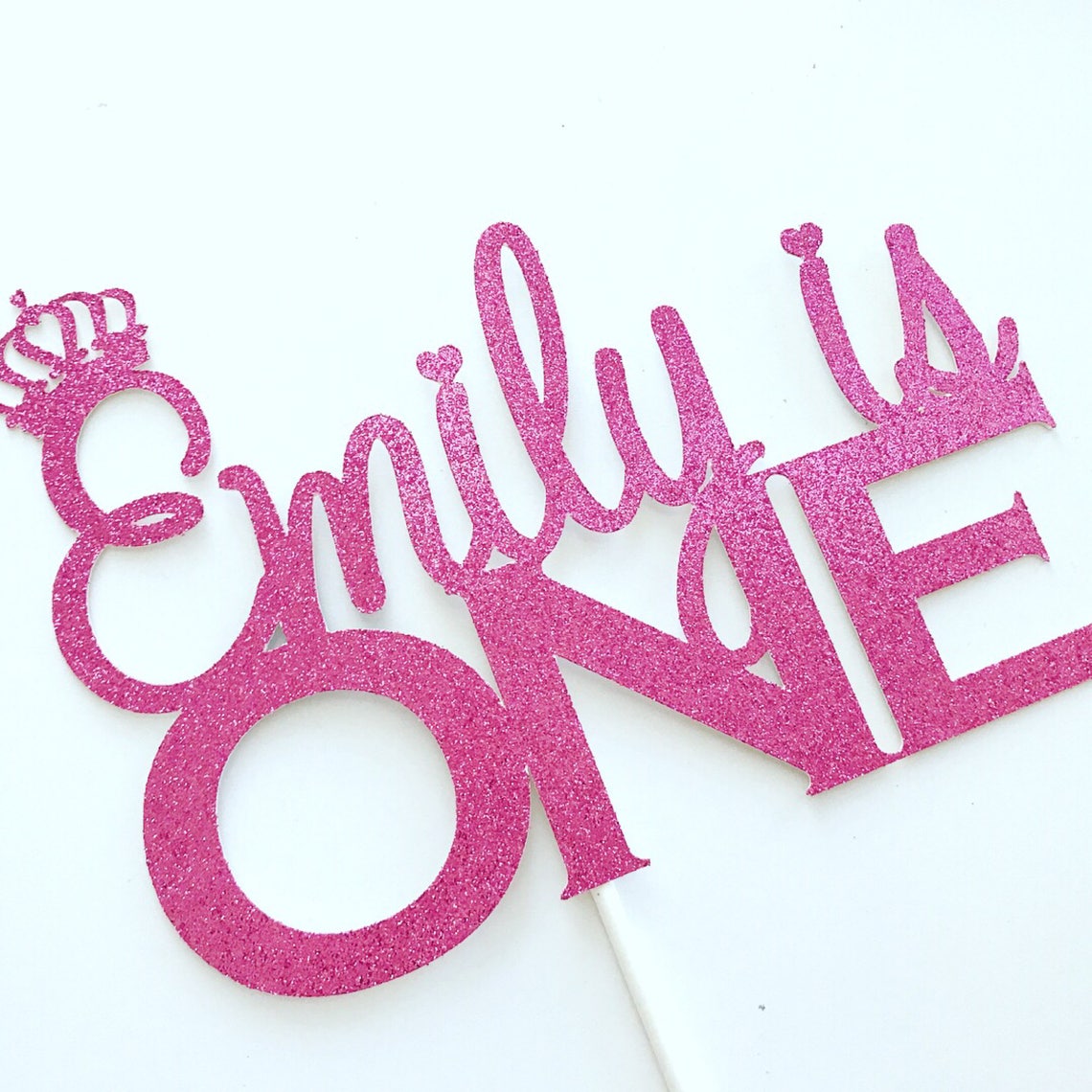 First Birthday Cake Topper Cake Topper One Cake Topper 2nd Etsy