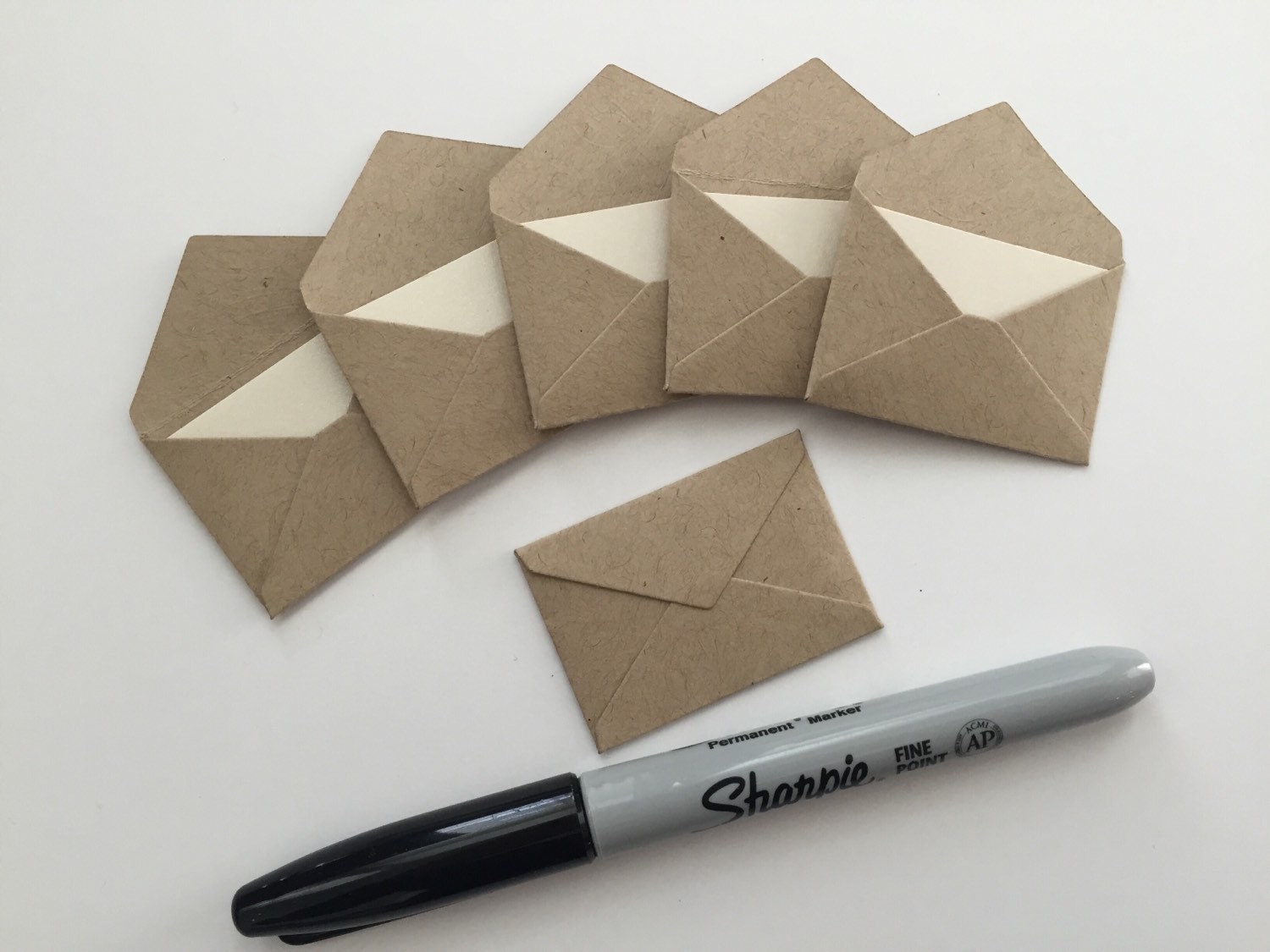 Mini Kraft Envelopes With Note Cards: Tooth Fairy Notes, Mini Notes ...