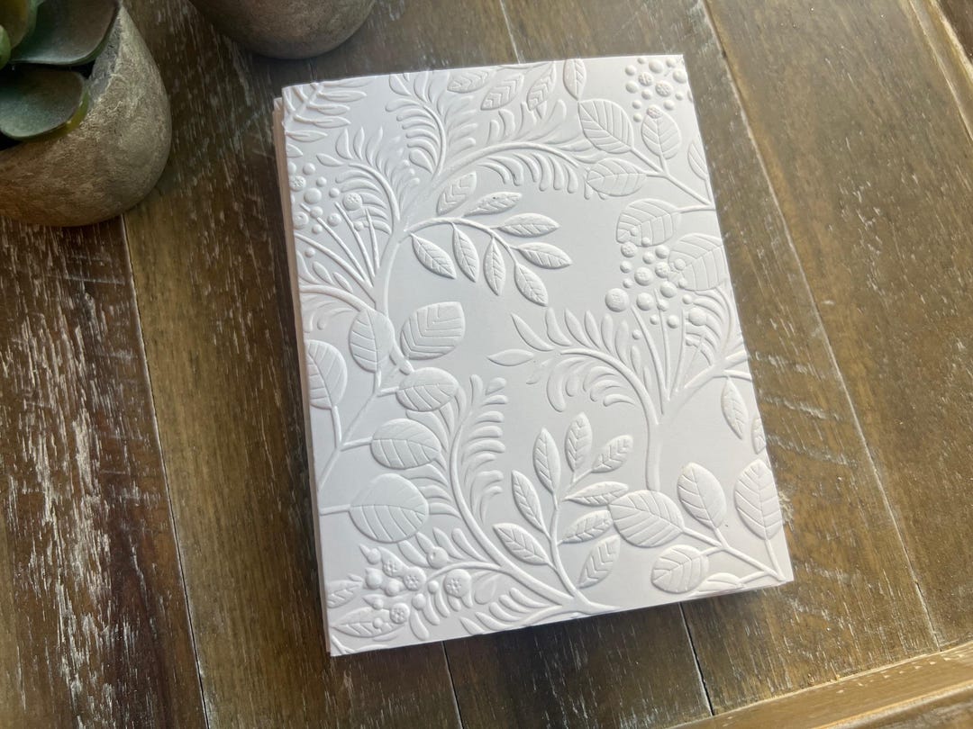 Embossed Vine Cards: Nature Vine Cards, Vine Canopy Cards, Blank Inside ...