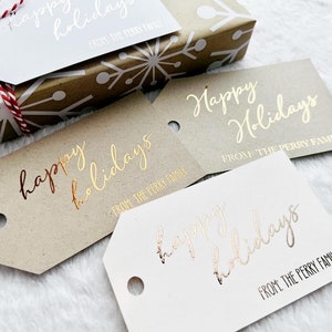 Personalized Gift Tags | Personalized Christmas Gift Tags | Gift Tags ...