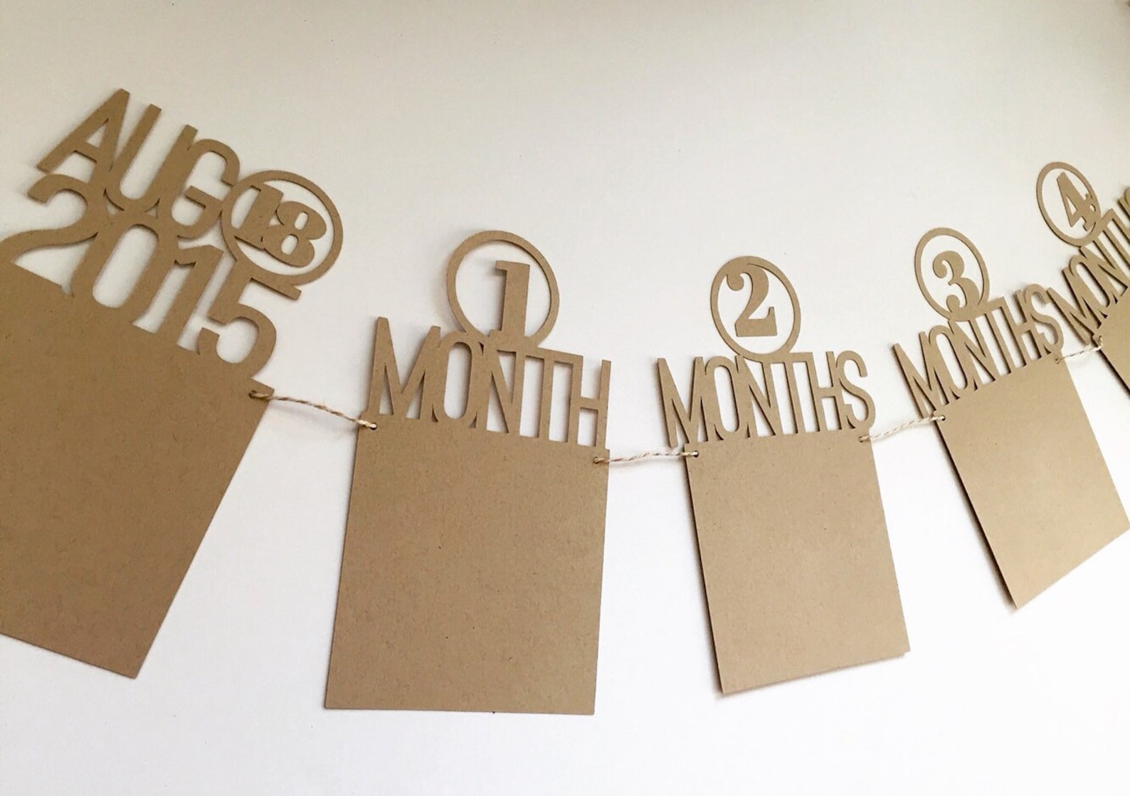 Birthday Banner First Year Photo Banner 1st Birthday Photo - Etsy