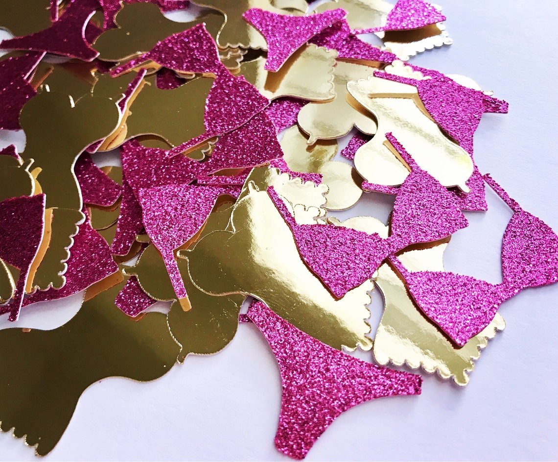 Lingerie Party Confetti Bachelorette Party Confetti | Etsy