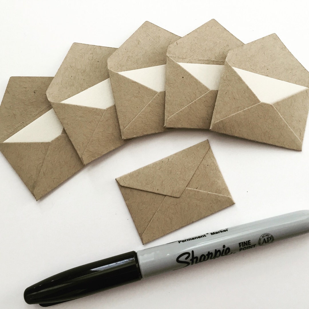 Mini Envelopes, Tiny Envelopes, Teeny Tiny Envelopes, Mini Envelopes, Tiny Kraft Envelopes ...