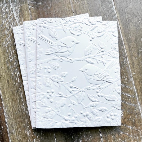 Embossed Greeting Cards - Etsy