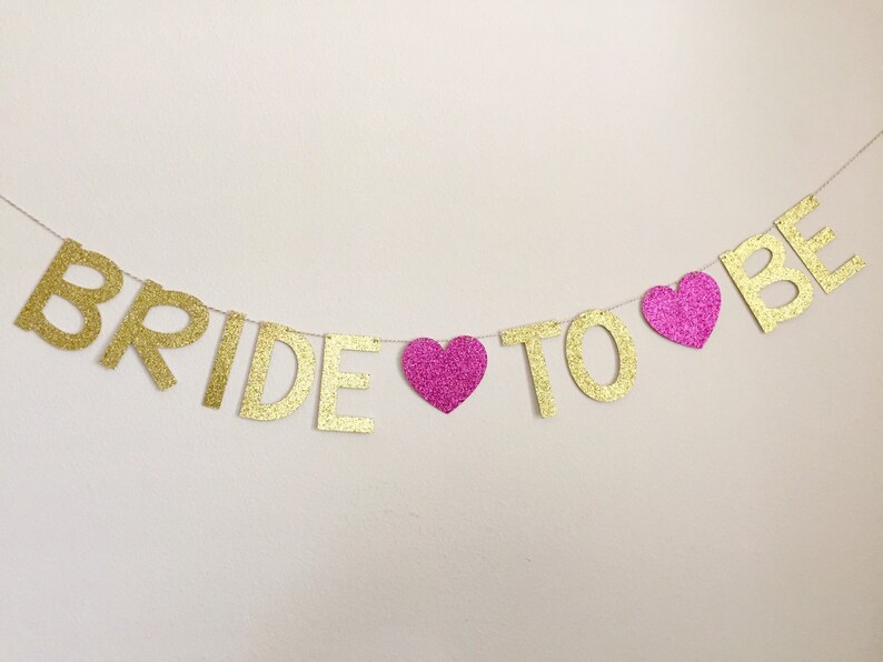 Bride to Be Banner Bridal Shower Banner Bride to Be Sign | Etsy