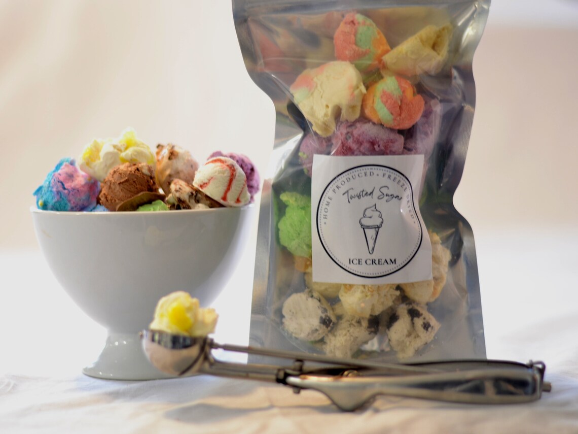 Freeze Dried Ice Cream Sampler Pack Variety Pack, Perfect for birthdays ...