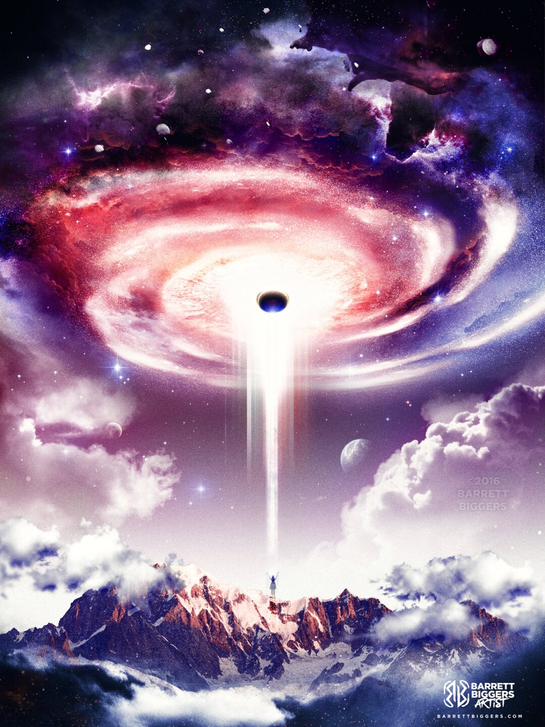 The Gateway Dark Sci Fi Fantasy Digital Original Concept Art Fine Art ...