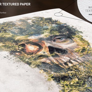 The Gatekeeper Floral Skull Surreal Dark Fantasy Digital Art * Fine Art ...