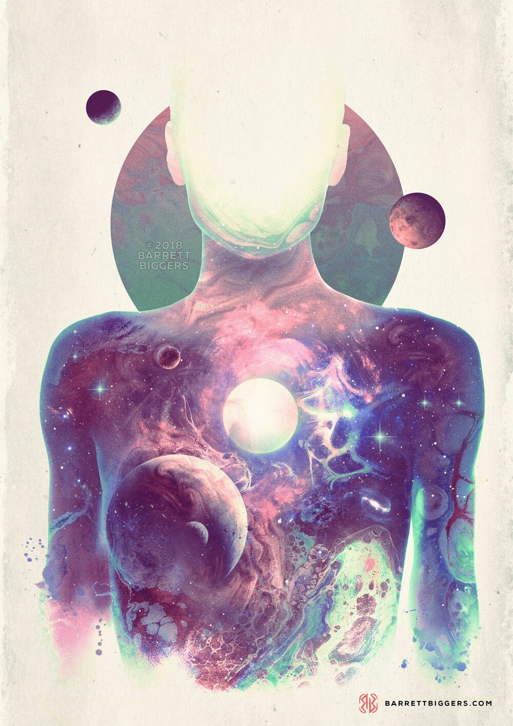 Universe Fantasy Space Surreal Original Digital Art Fine Art - Etsy