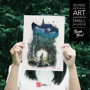 Realm of Cats * Fantasy Cat Lovers * Dark Art Surrealism * Fine Art ...