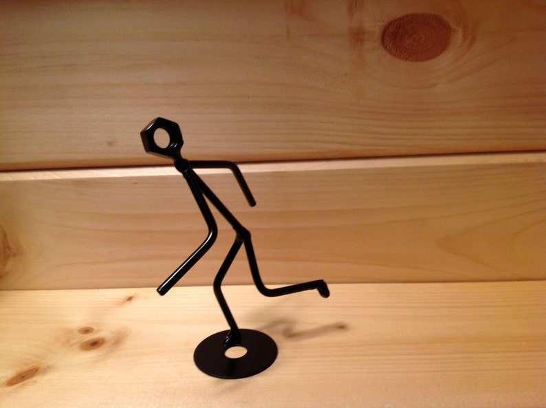 Runner / jogger figure one of a kind figure | Etsy