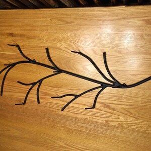 Branch Coat Rack With 10 Hooks Approximately 42 Inches Long - Etsy