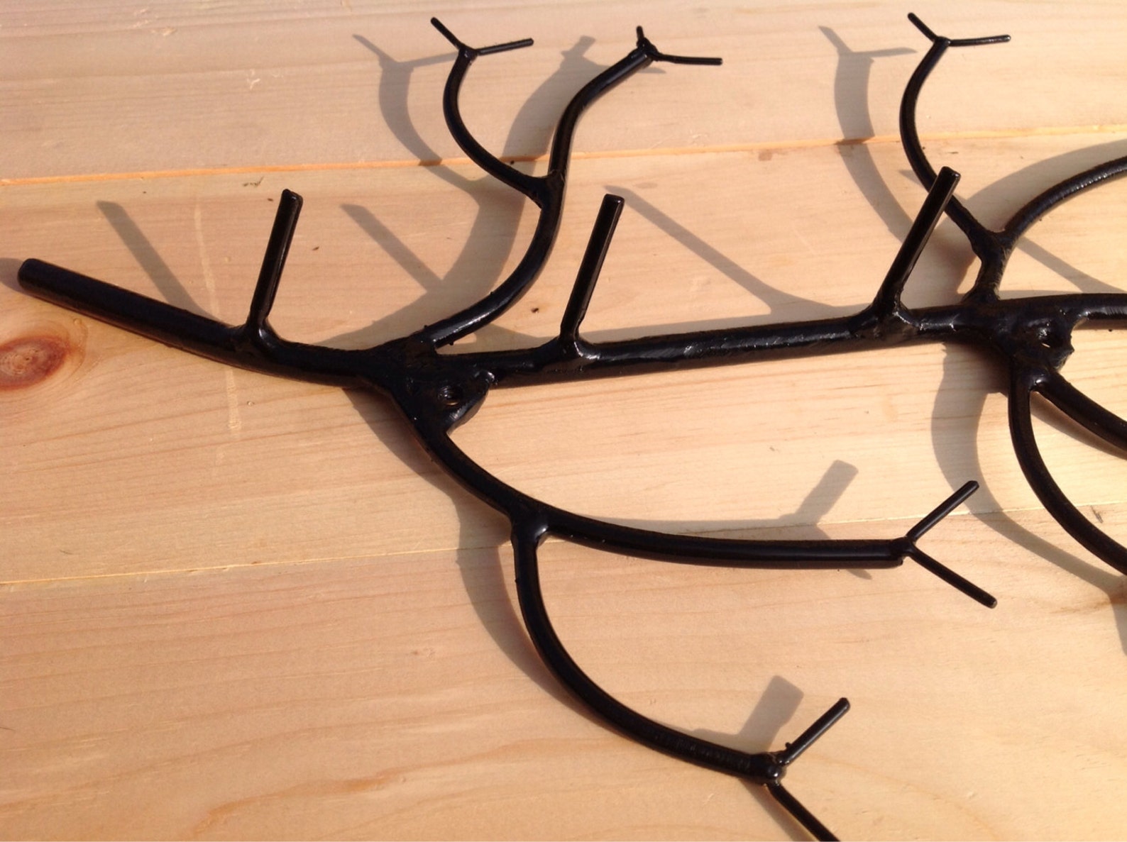 Branch Shaped Rack Ideal for Keys or Jewelry. Branch is Wall Mounted - Etsy