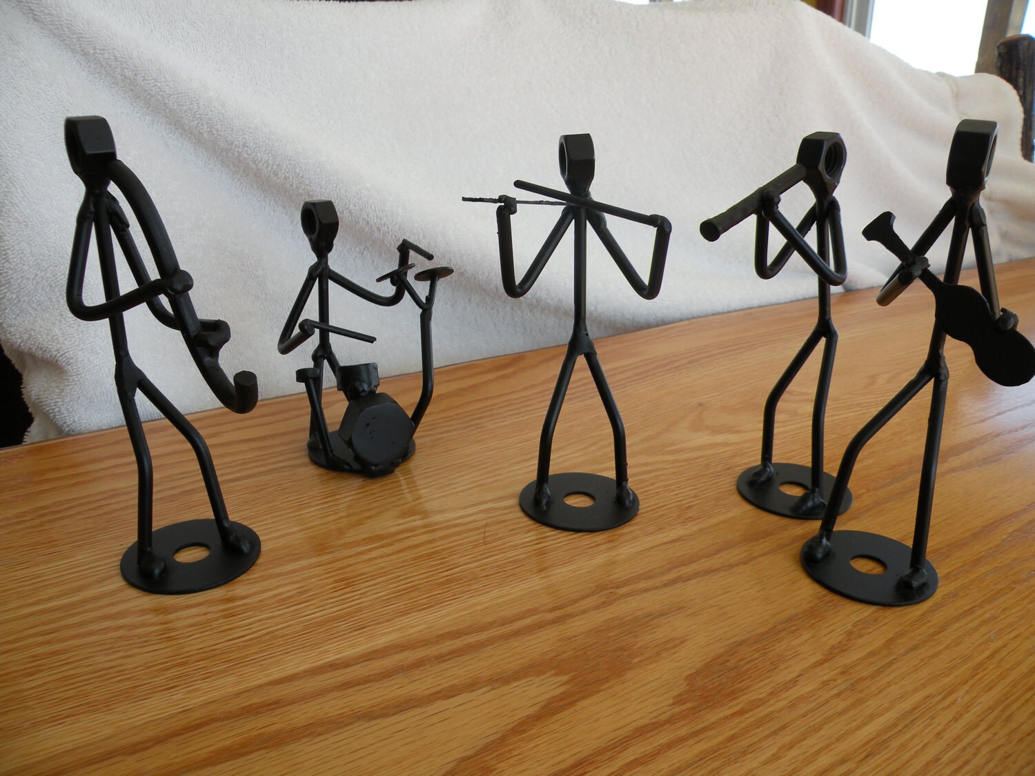 Saxophone one of a kind musician figure original design sax | Etsy